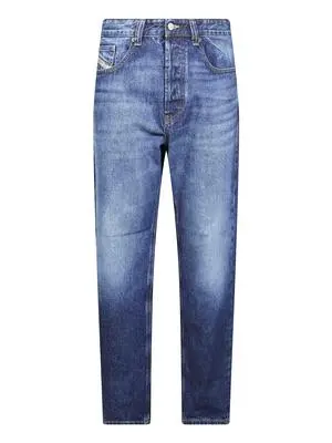 DIESEL® D-macs 100% Cotton Jeans - Blu