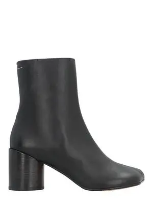 MAISON MARGIELA MM6 MAISON MARGIELA Anatomic Square-Toe Leather Ankle Boots