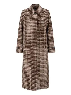 LARDINI Wool-blend Jacket - Brown