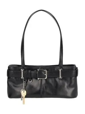 OSOI Brocle Mini Leather Shoulder Bag - Black