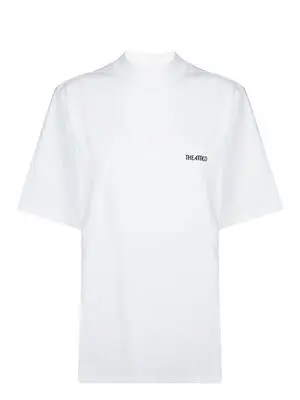 Attico The Attico Women's Logo T-Shirt Bianco
