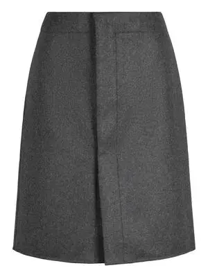 TOD`S Tod`s Tod's Cashmere Mini Skirt With Side Pockets And Front Slit