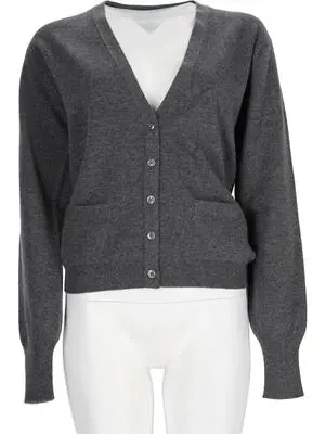 MAISON MARGIELA Cardigan In Virgin Wool - Multicolor