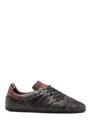 VIVIENNE WESTWOOD Distressed Leather Low-top Sneakers - Black