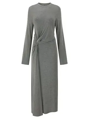 HARRIS TAPPER Teller T-shirt Maxi Dress - Grey
