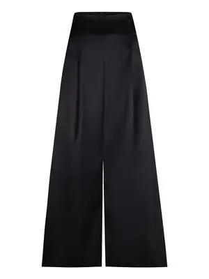 HARRIS TAPPER Kennedy Satin Faille Trousers - Black