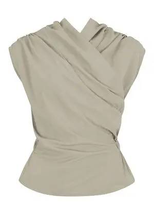 HARRIS TAPPER Chaimberlain Draped Top