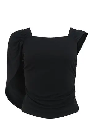 HARRIS TAPPER Heed Draped Jersey Top