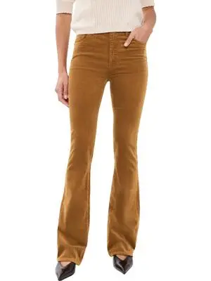 FRAME The Reboot Corduroy Flare Pants - Bronze