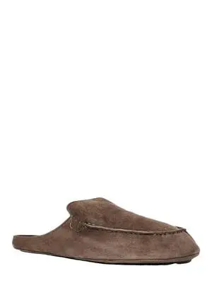 MANSUR GAVRIEL Suede Moccasin Mule - Anise