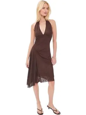 NIA Chiara Dress - Chocolate