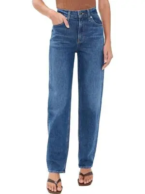 Veronica Beard Harley Arc Jeans - Bright Blue