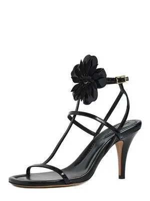 Zimmermann Belara Stiletto Sandals 85 - Black