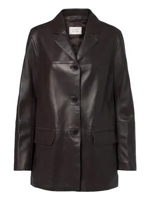Loulou De Saison Nari Leather Jacket - Brown