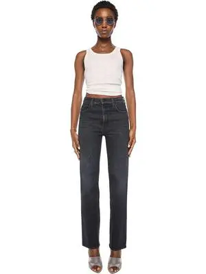 MOTHER MOTHER The Rambler Zip Sneak Riding Milkyway Jeans