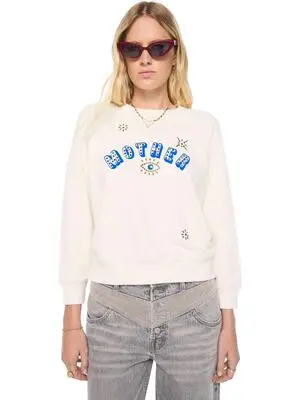 MOTHER The Concert Starry Eyed Sweatshirt - Yellow