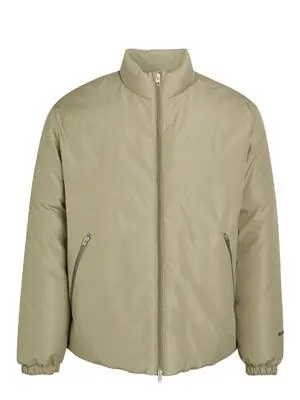 JIL SANDER Padded High-neck Shell Jacket - Beige