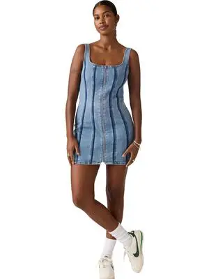 LEVI'S Seamed Zip Dress - Shadow Work