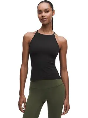 Lululemon Flow Y High-neck Tank Top - Black