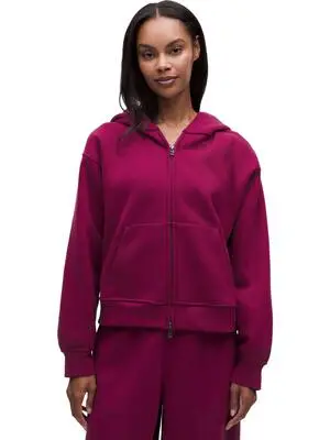 Lululemon Steady State Superloft Full Zip Hoodie Raspberry Rave