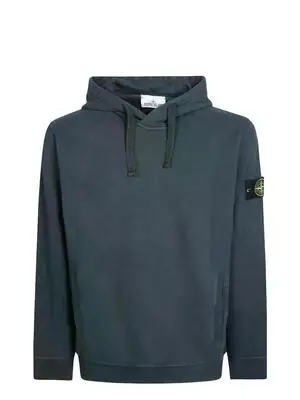 Stone Island 6100048 Brushed Organic Cotton Fleece Sweatshirt - Green
