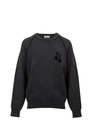 MARANT Serek Logo-detail Sweatshirt - Grey