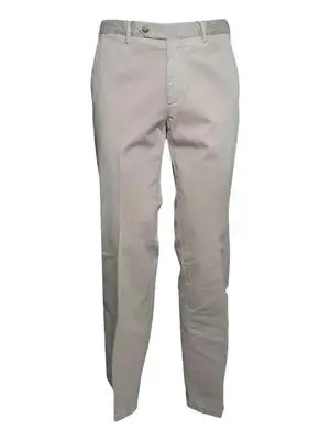 L.B.M. 1911 Pressed-crease Tailored Trousers - Grey