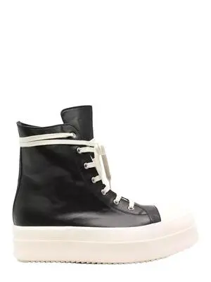 Rick Owens Rick Owens Platform High-Top Sneakers Black