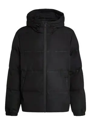 Karl Lagerfeld Logo Puffer Jacket - Black
