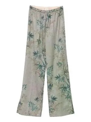 FORTE_FORTE Le Bambou Secret Trousers Grey