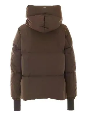 Herno Padded Hooded Jacket - Brown