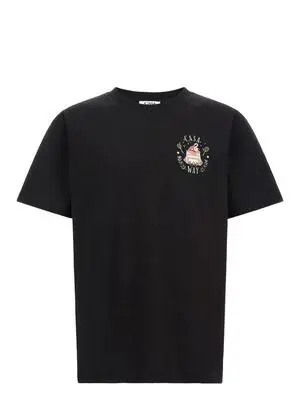 Casablanca Casa Way Graphic-print T-shirt Black