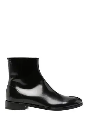 MAISON MARGIELA Almond-toe Ankle Boots - Black