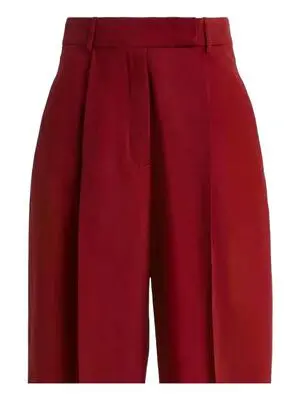 RÓHE Róhe Daria Pleated Virgin Wool Trousers
