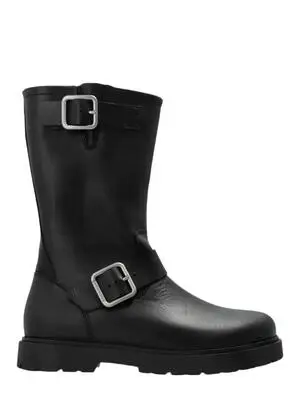 BIRKENSTOCK Highwood Mid Buckle-fastening Ankle Boots - Black
