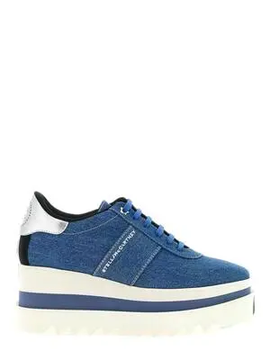 Stella McCartney Stella McCartney Sneakelyse Platform Sneakers Blue