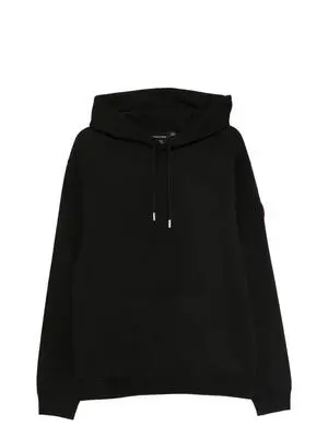 Canada Goose Logo-patch Drawstring Hoodie - Black