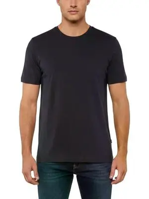 BOSS Crew-neck Jersey T-shirt - Black