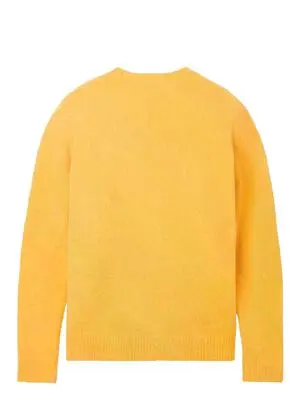 ROBERTO COLLINA Stretch-knit Sweater Yellow