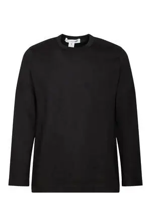 Comme Des Garçons Logo-print T-shirt - Black