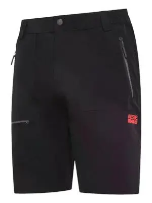 AESSE Logo-print Zip-pocket Shorts - Black