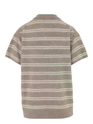 THE GARMENT Como Dads Polo Shirt - Brown