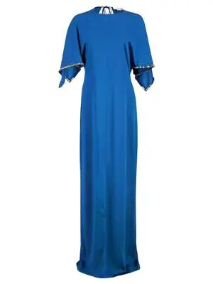 Stella McCartney Embellished Royal Dress - Blue