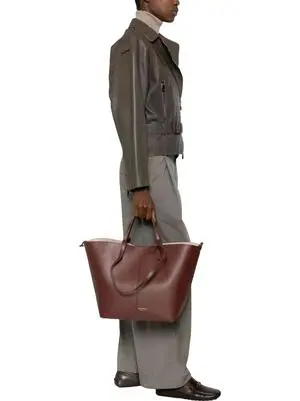 EMPORIO ARMANI Emporio Armani Leather Tote Bag