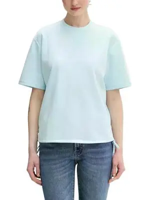 KARL LAGERFELD Logo-embroidered Drawstring-side T-shirt