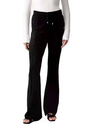 Liu Jo Logo-print Drawstring-waist Track Pants - Black