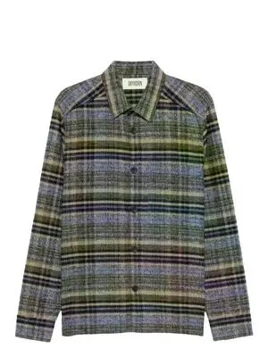 DRYKORN Check-pattern Shirt - Blue