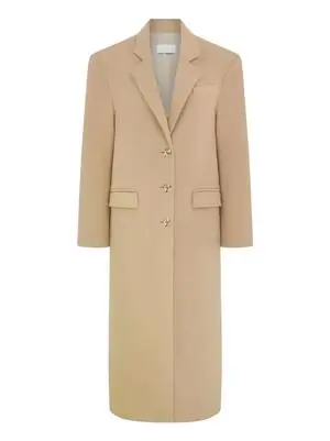 VIOLANTE NESSI Violante Nessi Single-Breasted Padded-Shoulder Coat