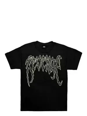 REVENGE Crossbones Graphic-print T-shirt - Black