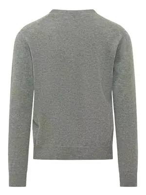 Malo V-neck Cashmere Sweater - Grey